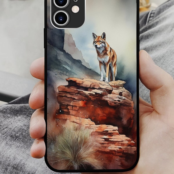 Wolf iPhone Case - Etsy