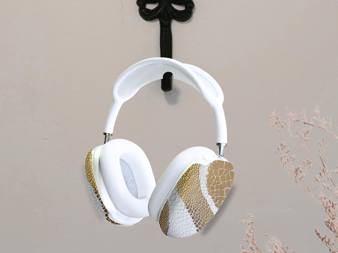 Snake AirPod Max Cases 3D Illusion Style White Gold Bronze Year of the ...