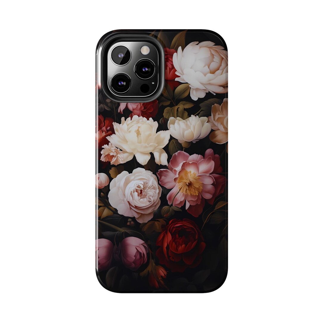 Classic Victorian Roses Phone Case iPhone 14, 13, 12, 11, X, Xs, Pro ...