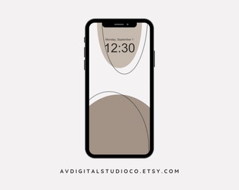 Abstract Rainbow Blur iPhone Wallpaper / Abstract / Phone Lock - Etsy