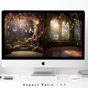 20 Fairytale Digital Backdrops for Princess and Kids, Fantasy Backdrops ...