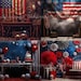 4th of July Digital Backdrops Mega Bundle Patriot Holiday Independence ...