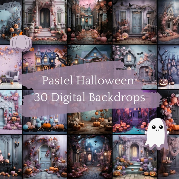 Halloween Backdrop - Etsy