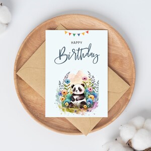 Cute Watercolor Panda Clipart, These Baby Panda Bears Are for ...