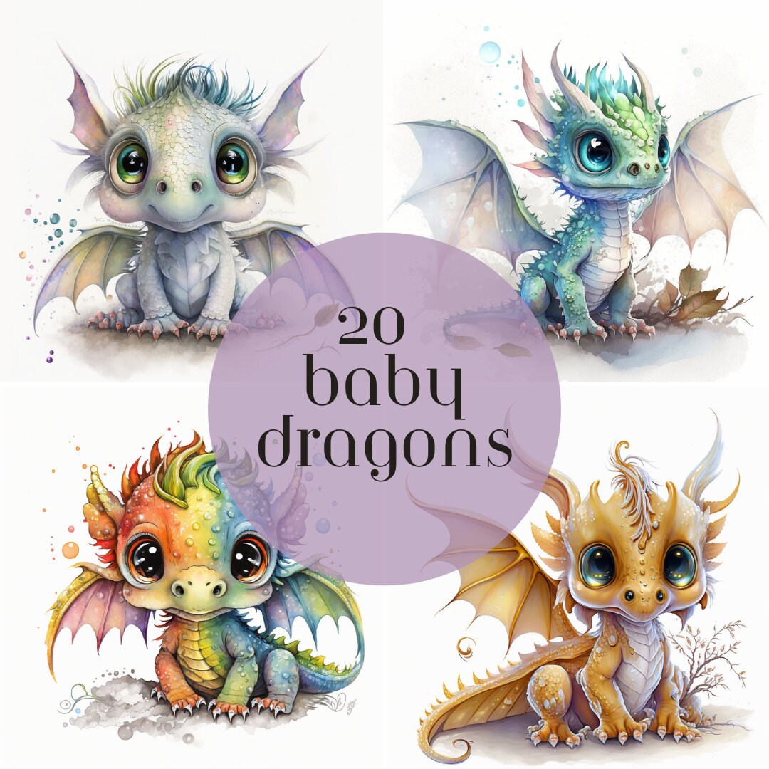 Cute Baby Dragons