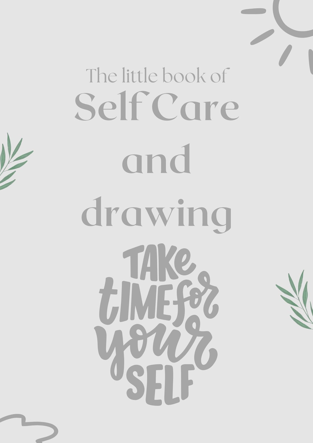 Little Booklet of Self Care and Drawing - Etsy