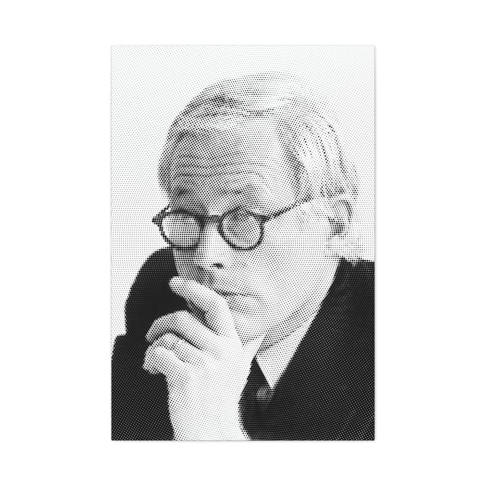 Dieter Rams Canvas Concentric Halftone Gallery Wrap. Multiple Sizes ...