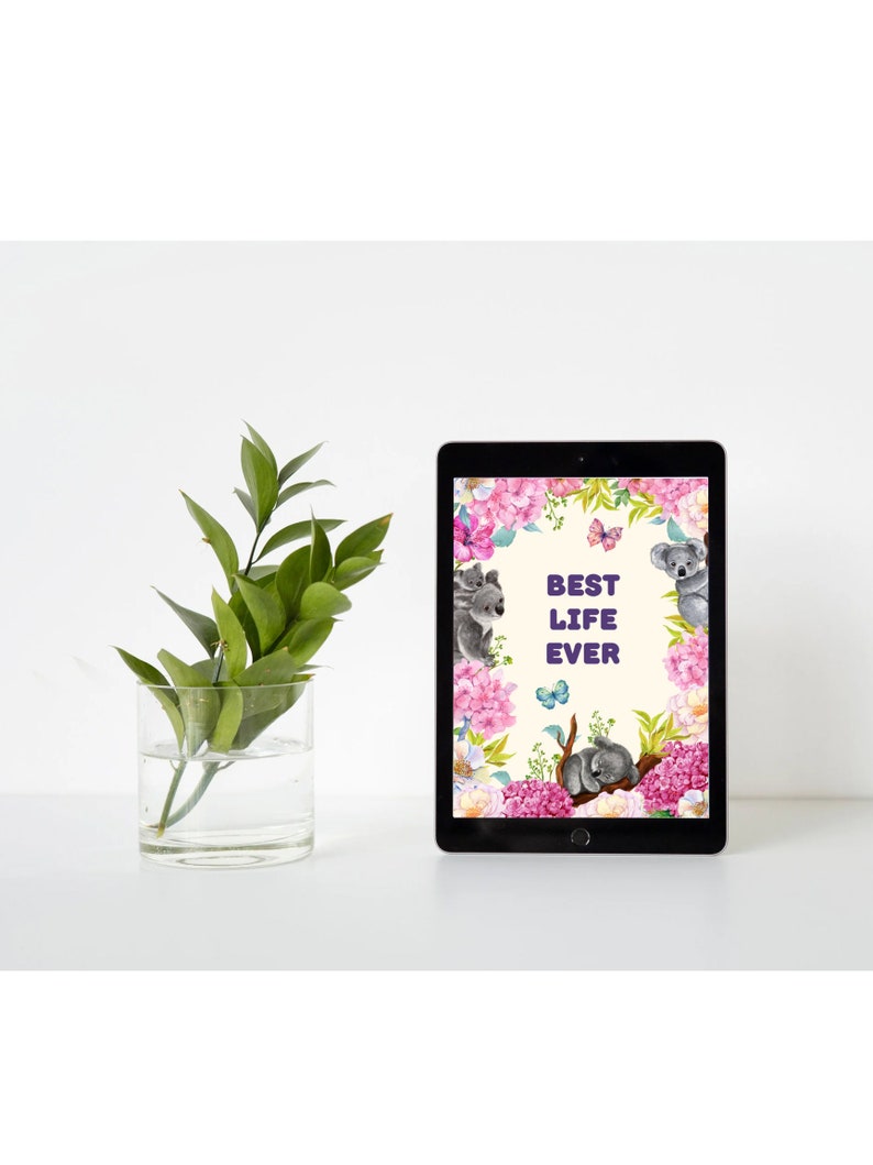 JW Best Life Ever Poster Wallpaper Print Wall Art - Etsy