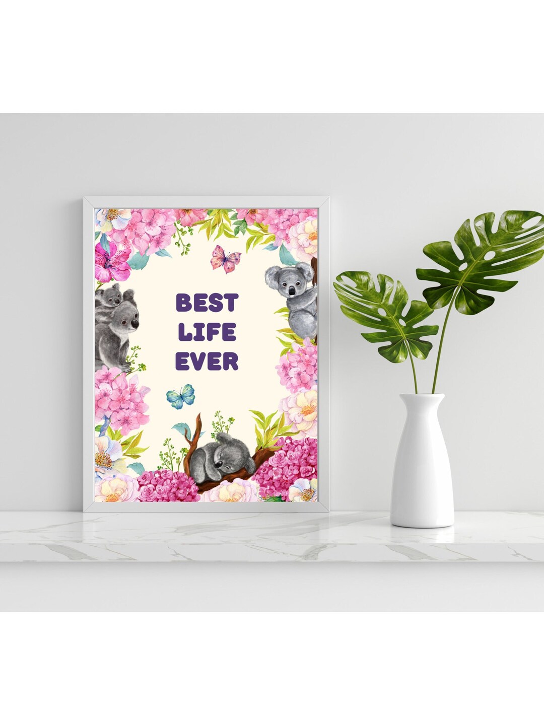 JW Best Life Ever Poster Wallpaper Print Wall Art - Etsy