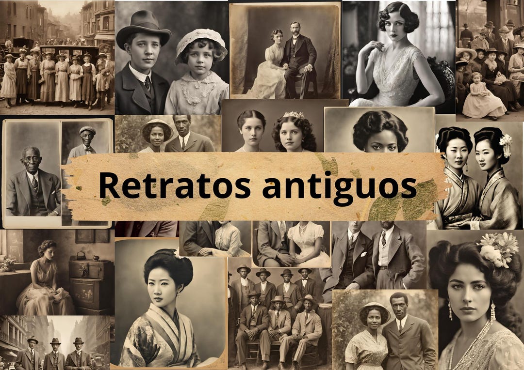 Old Portraits/ Old Portraits - Etsy