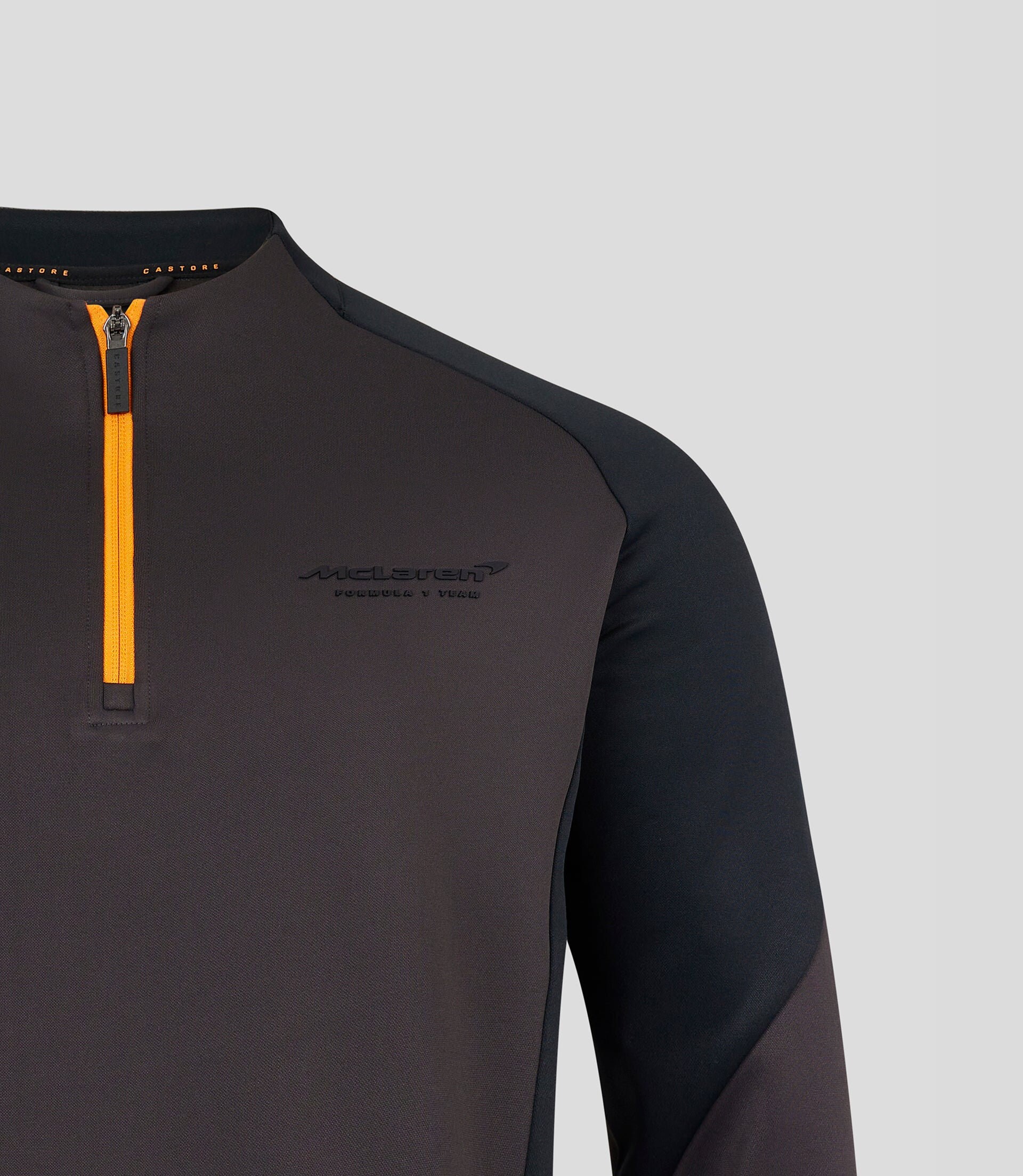 Mclaren F1 Official Team Active Dual Brand Dark Grey 1/4 Zip - Etsy