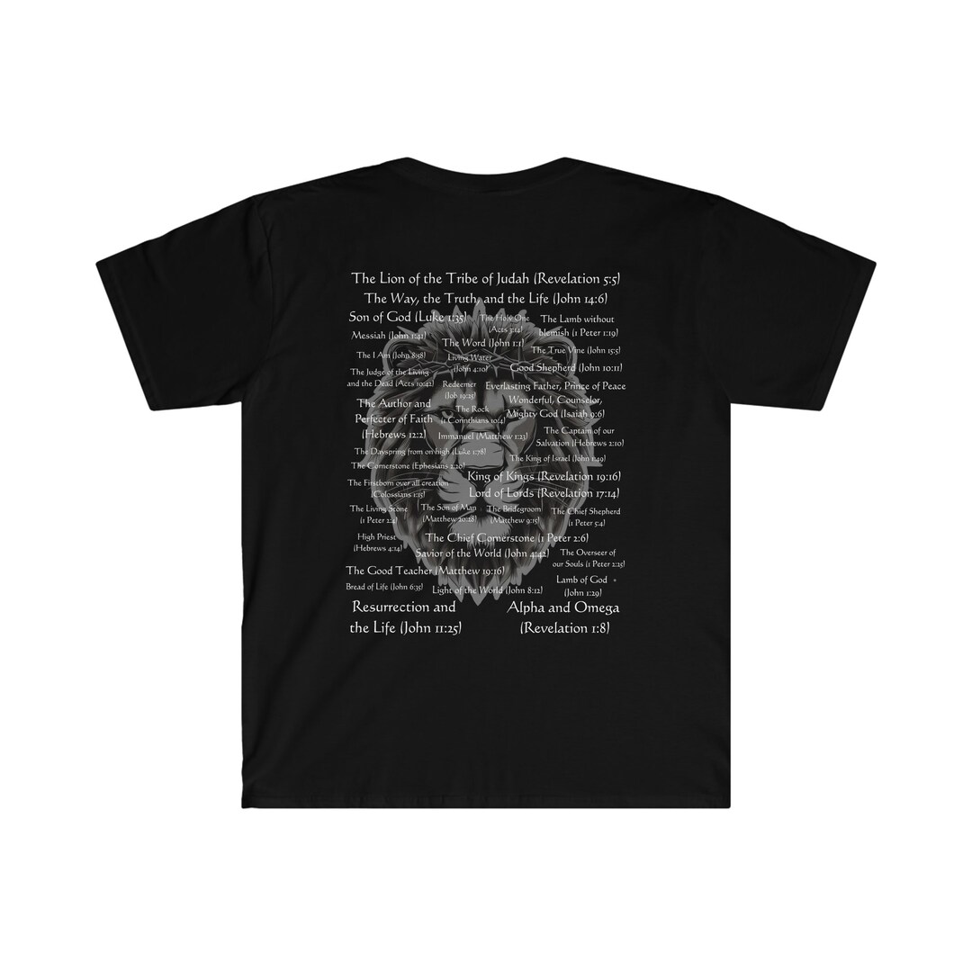 The Names of Jesus the Lion of the Tribe of Judah. A Shield - Etsy