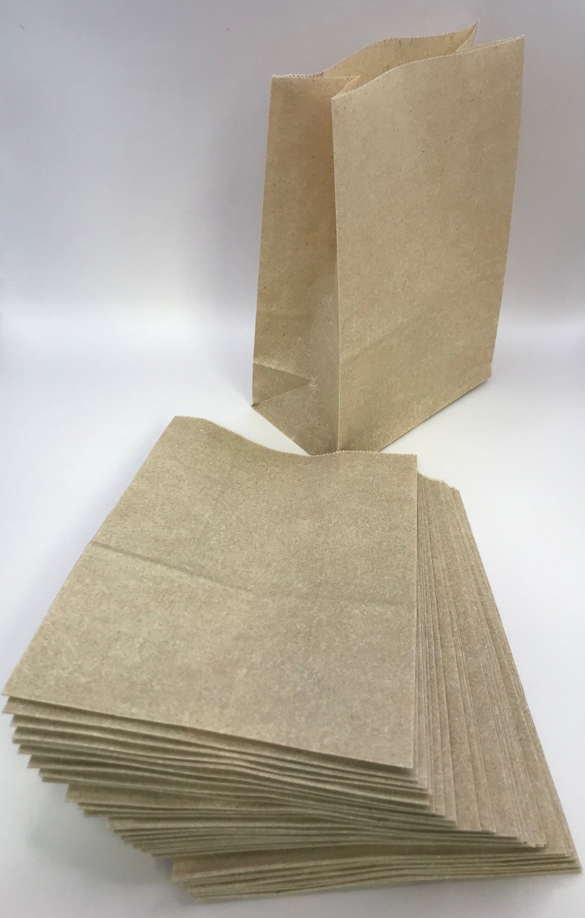 Hemp Paper Bags 3 Lb (200 Count) 100% Hemp Bag 3"x5"x10", Made in the ...