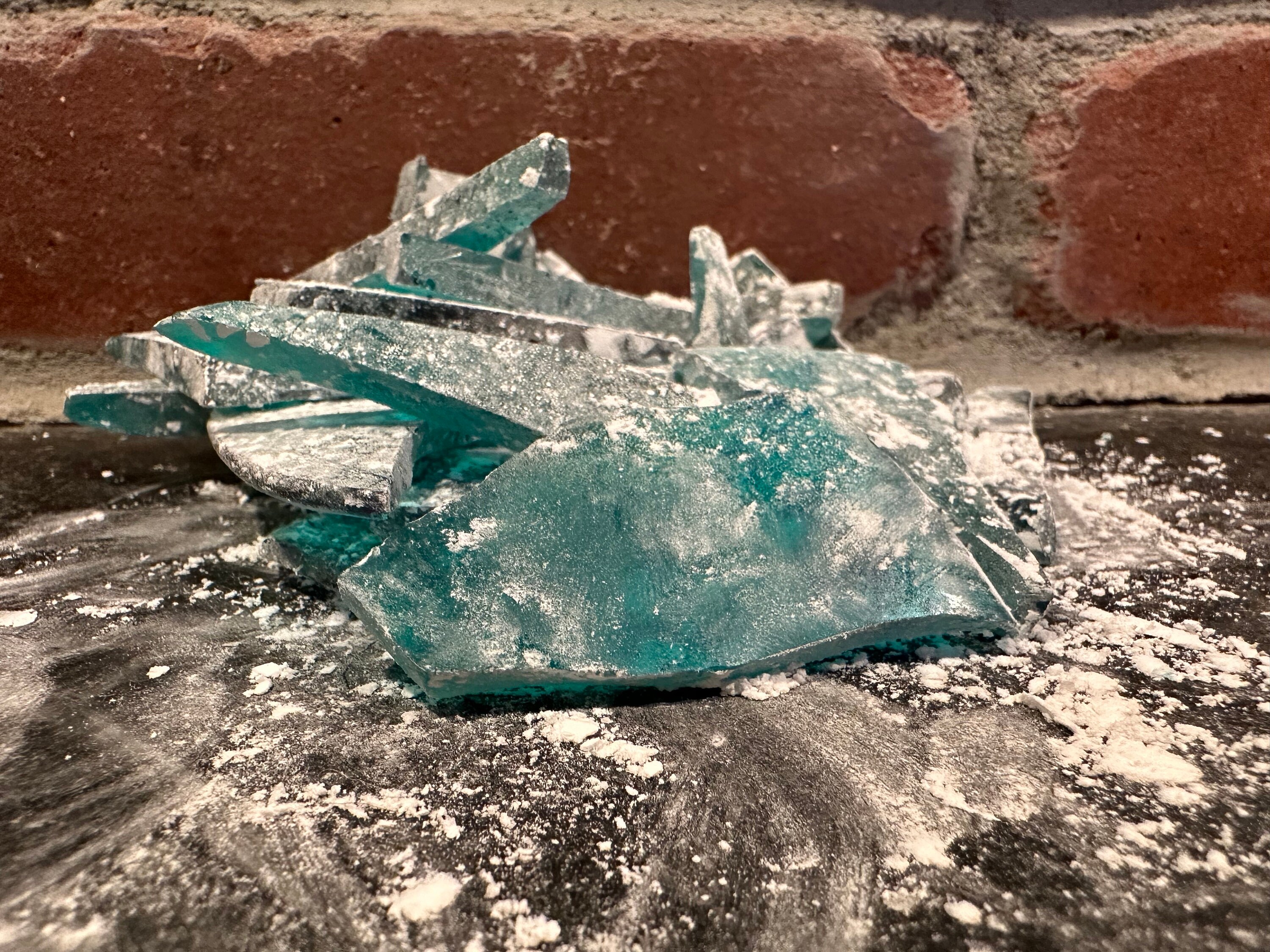 PEPPERMINT BROKEN GLASS Candy - Etsy