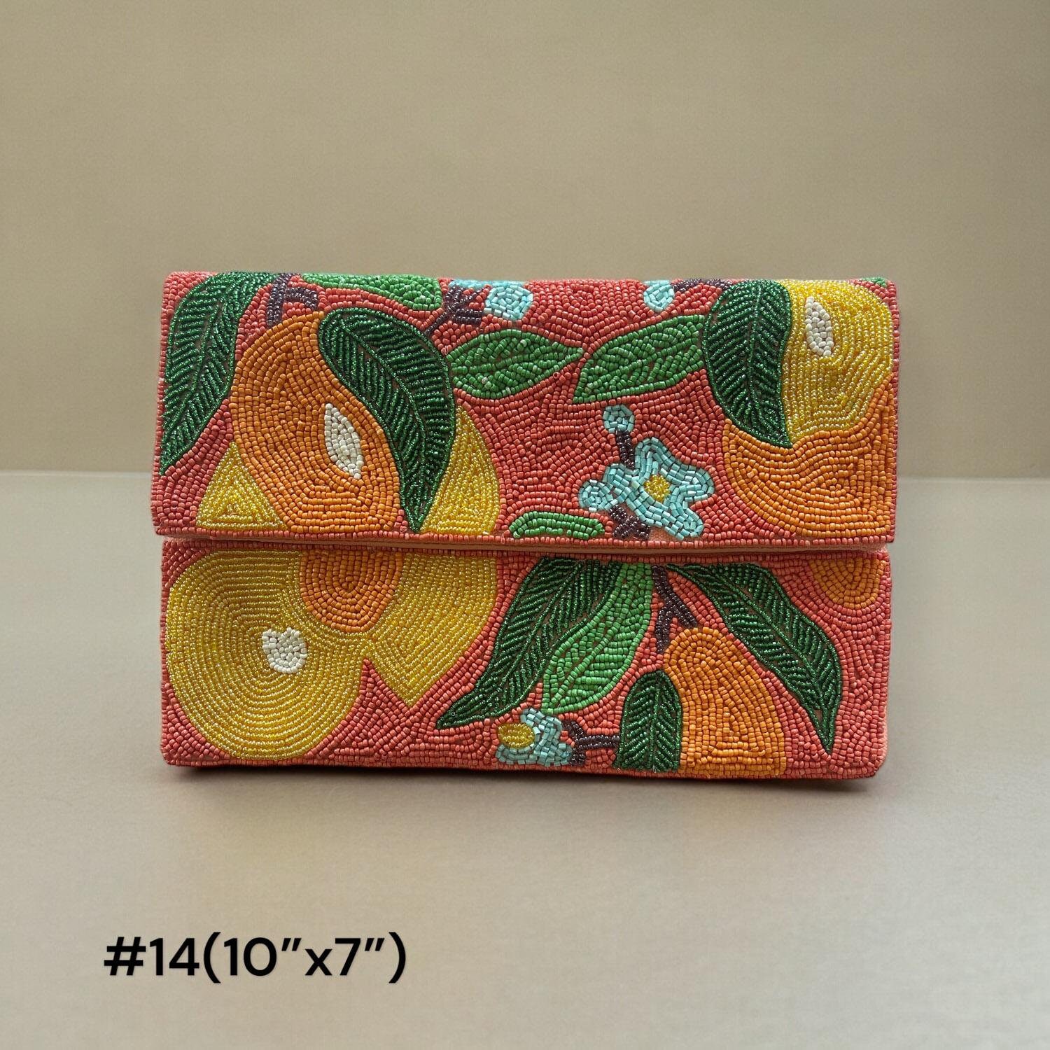 Hand Beaded Purse - 33029 - Style 14 - Beaded Clutch Bag, Gift for Her ...