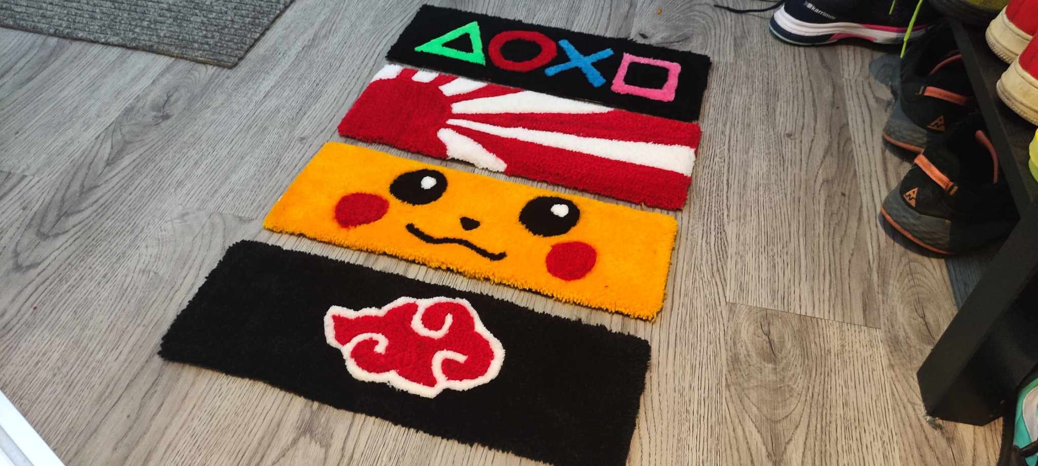 JDM Sun Keyboard Rug Keyboard Rug Car Rug Pikachu Rug Tuning Cars Rug ...