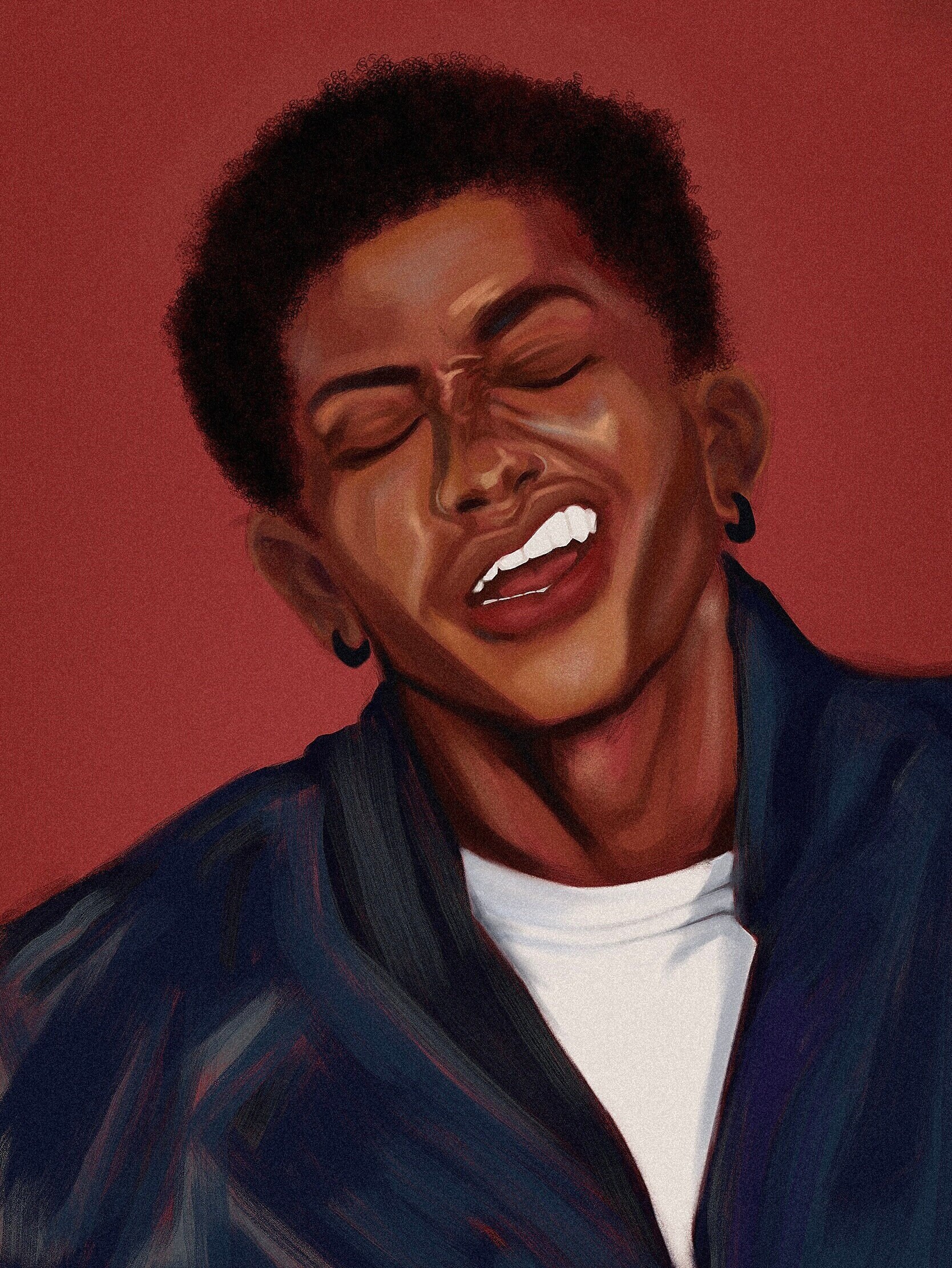 Custom Digital Portrait - Etsy