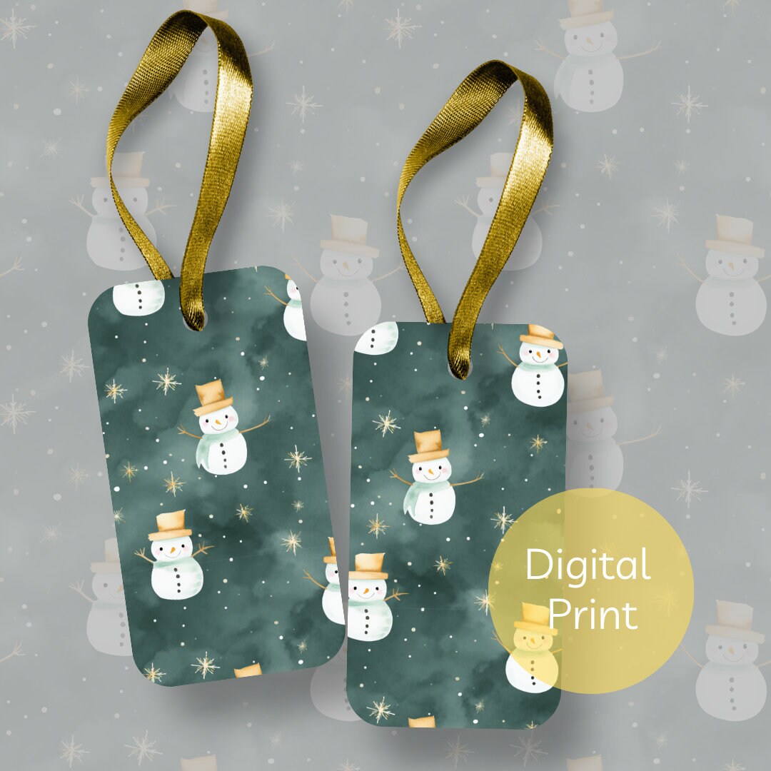 Christmas Snowman Wrapping Paper. Winter Creativity and Joy. - Etsy