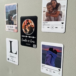Custom Music Song Magnet - Etsy