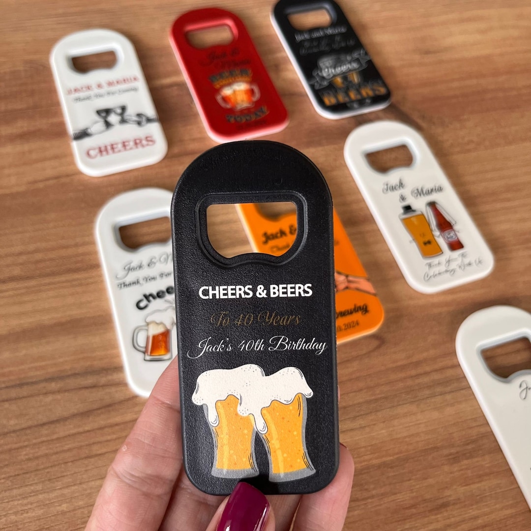 Personalized Wedding Favor, Beers and Cheers Theme Party Gift, Birthday ...