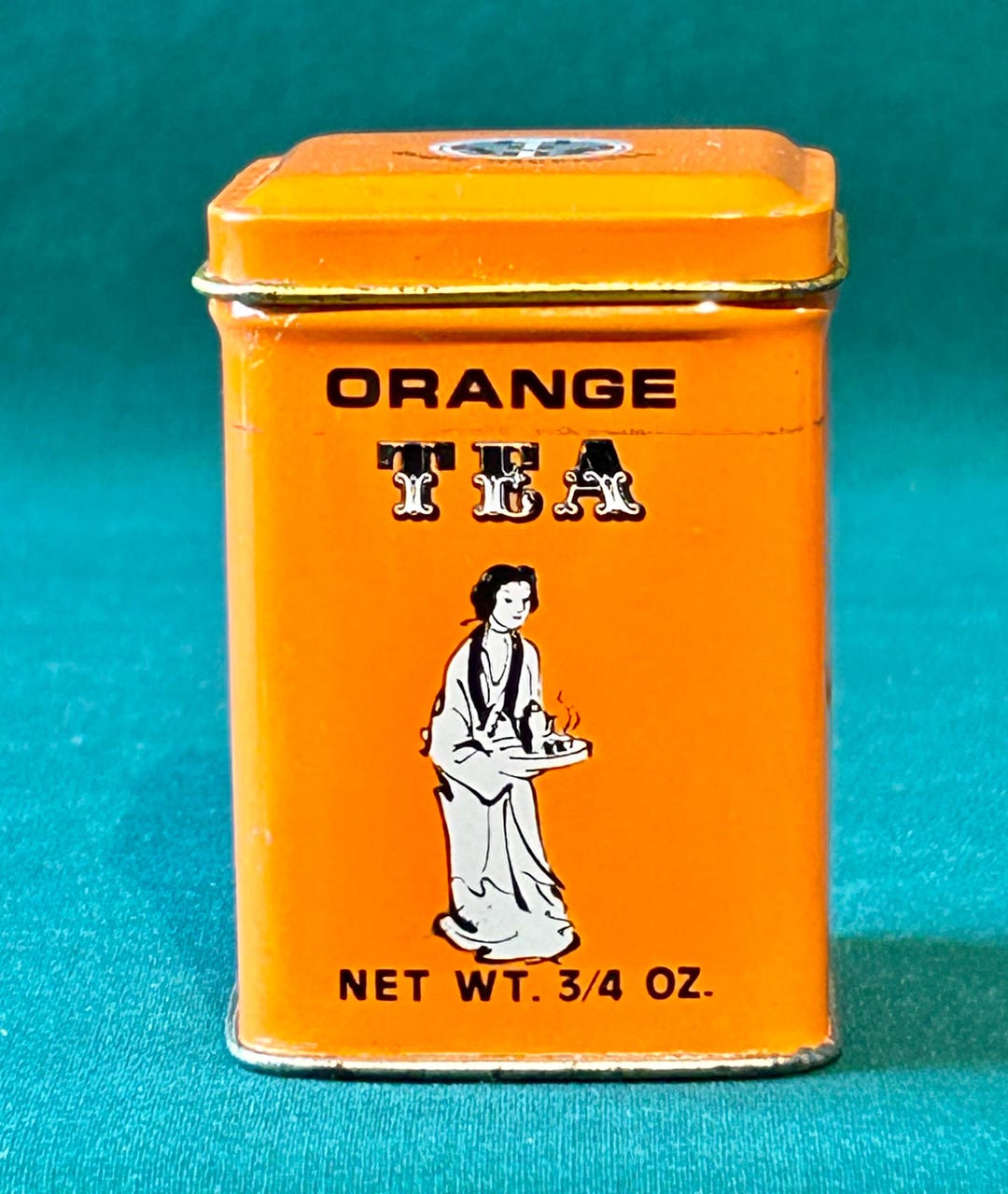 Kwong Sang Tea Co Tin Orange Tea Vintage Double Happiness. Full in ...