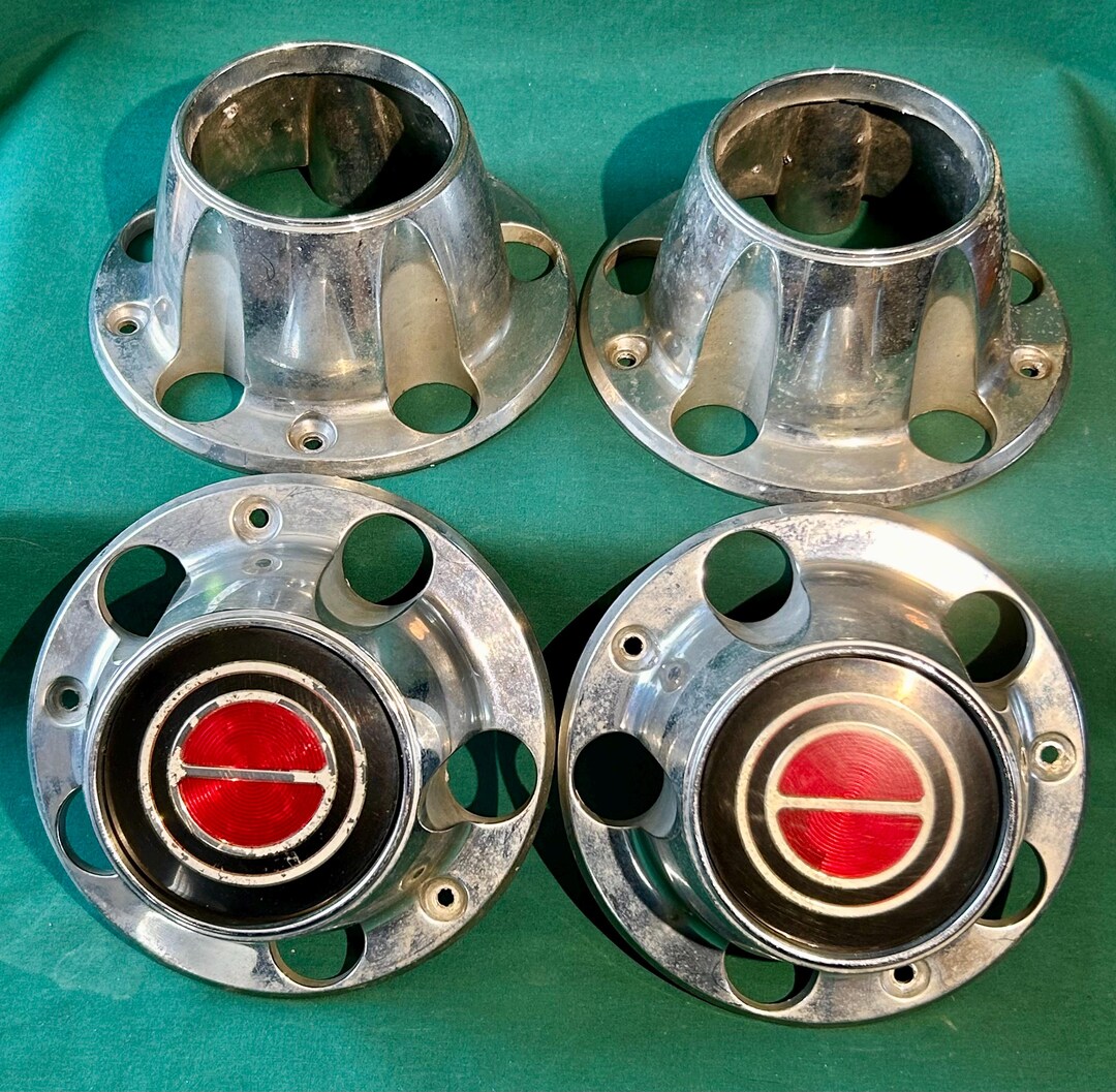 1970s-1990s Ford Truck Bronco 4X4 Wheel Rim Center Caps Vintage Used ...