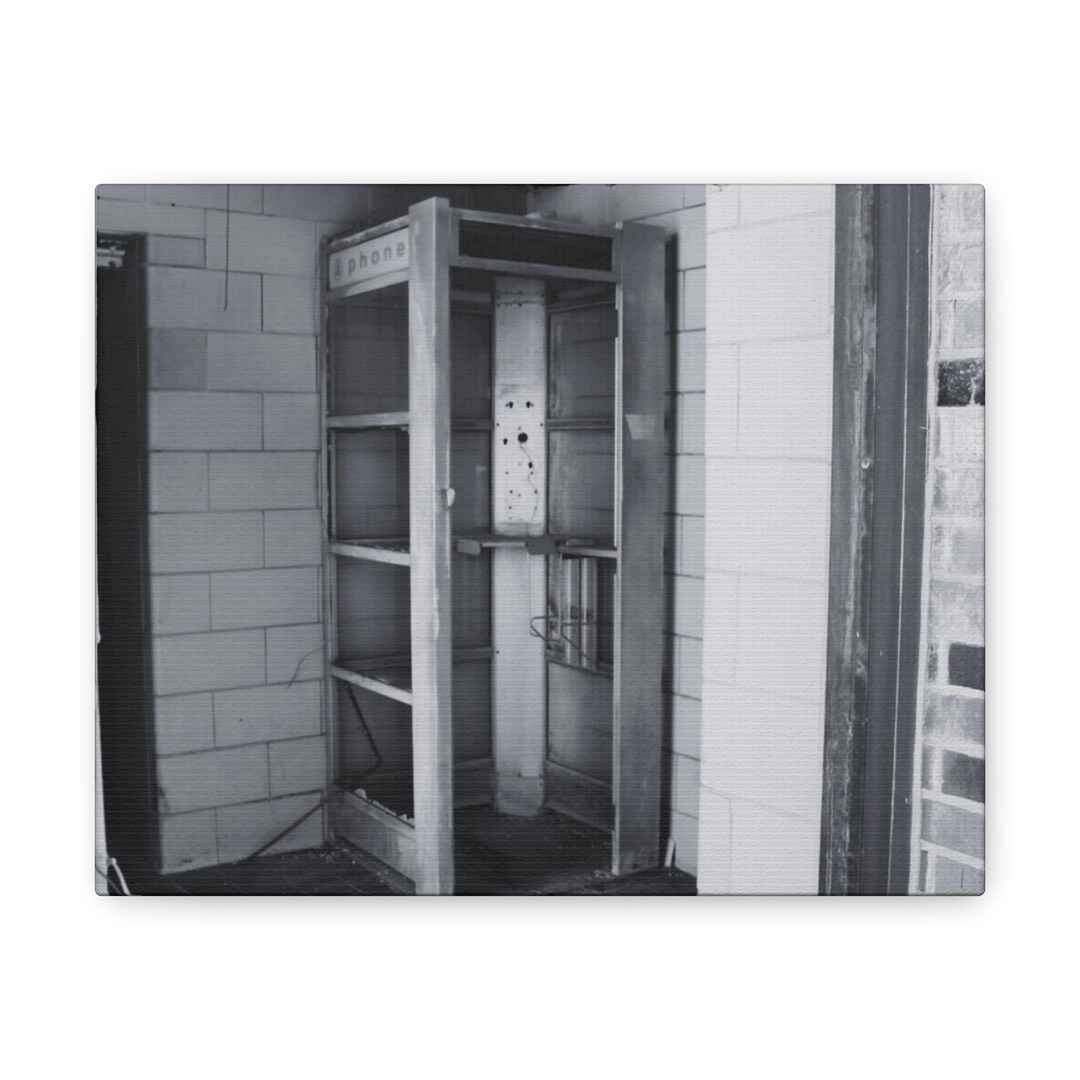 Forgotten Phone Booth Canvas Gallery Wraps - Etsy