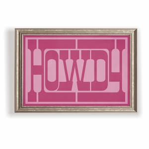 PINK Wall Art | HOWDY Print | Western Decor | Howdy Sign | Cowgirl ...