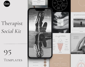 Therapist Instagram Templates, Psychologist Social Media, Mental Health ...