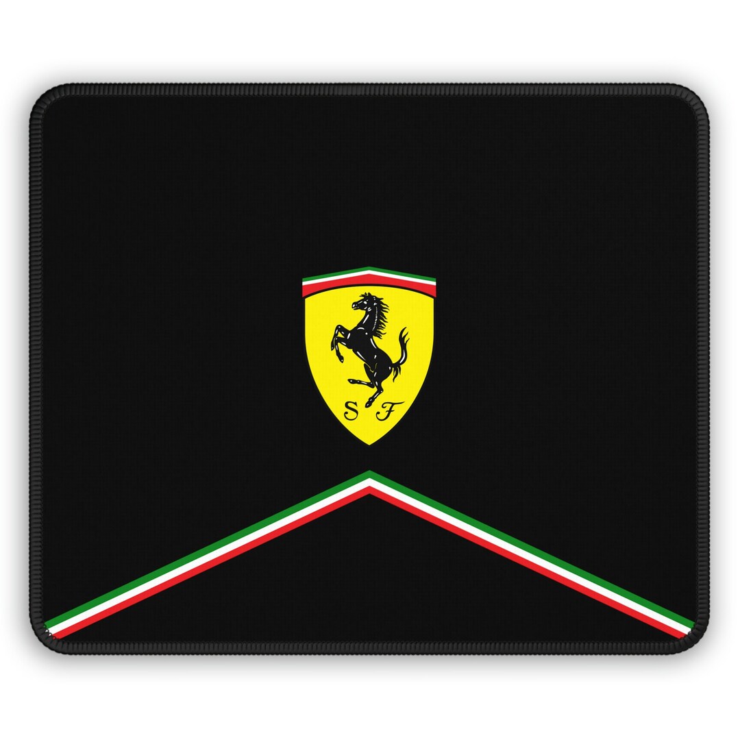 Ferrari F1 Mouse Pad Gaming black for Car Enthusiasts, Car Guy, Car ...