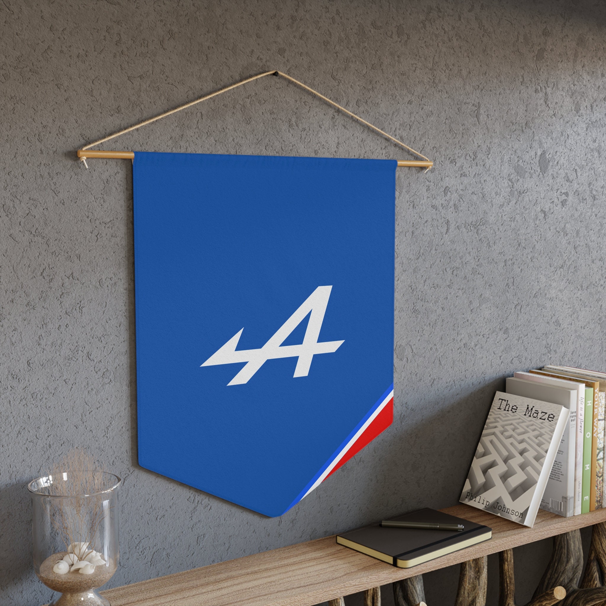 Alpine F1 Racing Team Pennant Banner Flag for F1 Pierre - Etsy