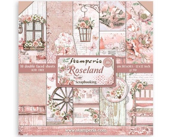 Stamperia Welcome Home12x12 Paper Pad, Stamperia Welcome Home ...