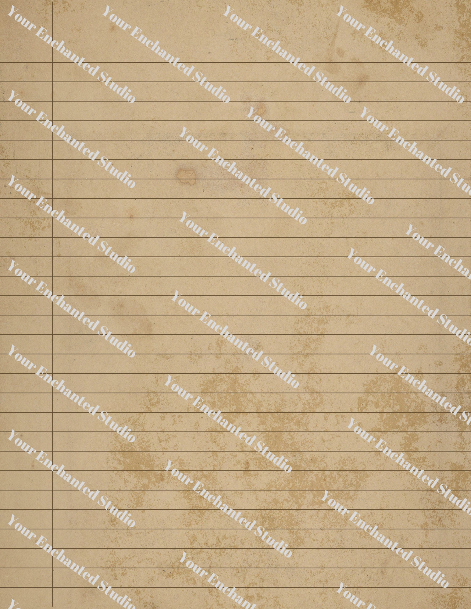 Instant Digital Download Distressed Lined Paper - Etsy