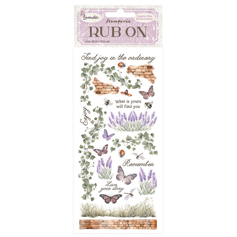 Rub on Transfers for Crafts - Etsy
