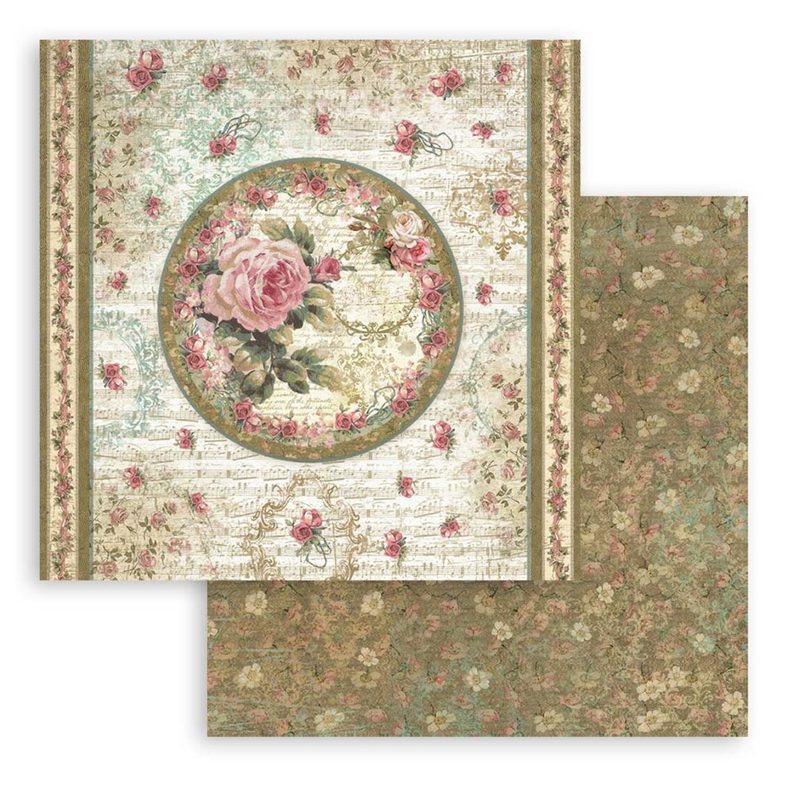 Stamperia 12X12 Paper Pad 10 Sheets Precious - Etsy