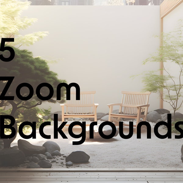 Zen Zoom Backgrounds - Etsy
