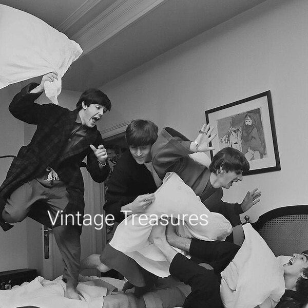 The Beatles Vintage Poster - Etsy