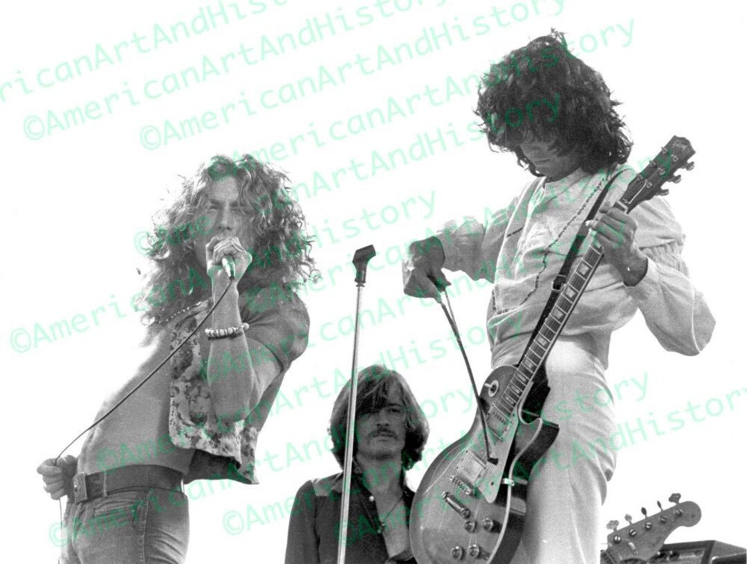 Led Zeppelin Live at Kezar Stadium 1973 - Etsy