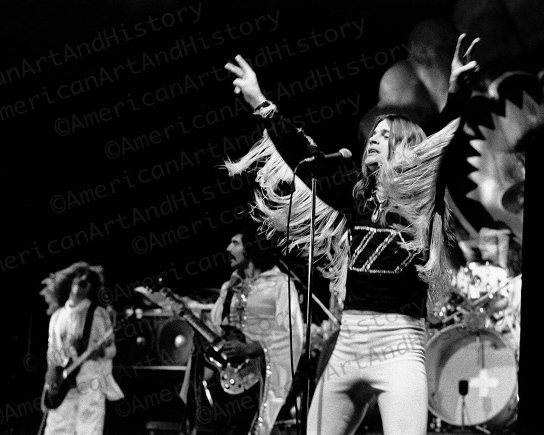 Black Sabbath on Tour 1975 - Etsy