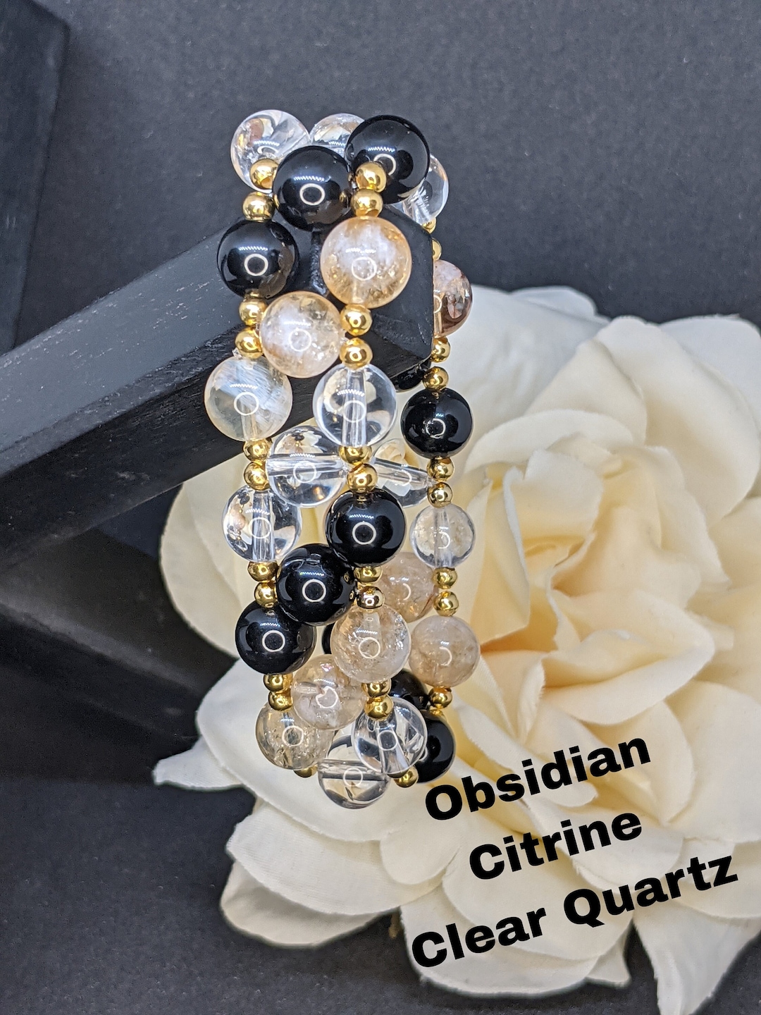 Design Natural Gemstone Bracelets - Etsy