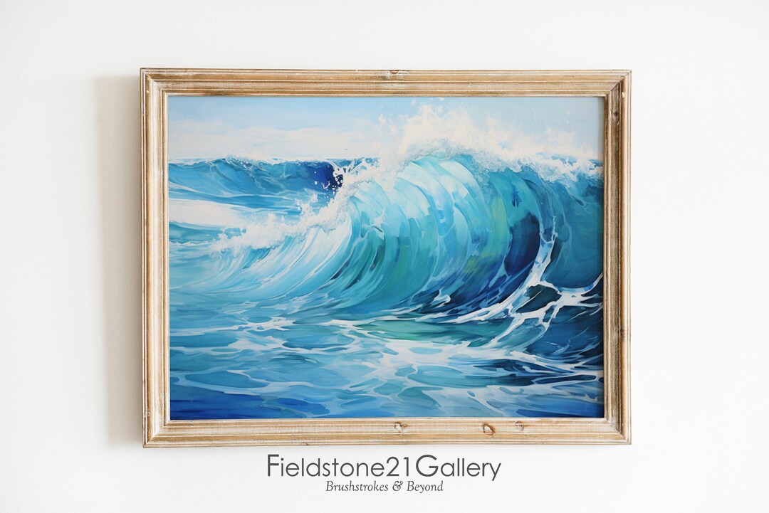 Morning Surf: Ocean Art Nursery, Ocean Art Modern, Ocean Art Print ...