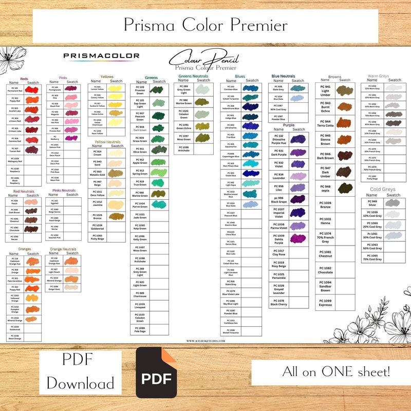 Single Prismacolor Pencils - Etsy