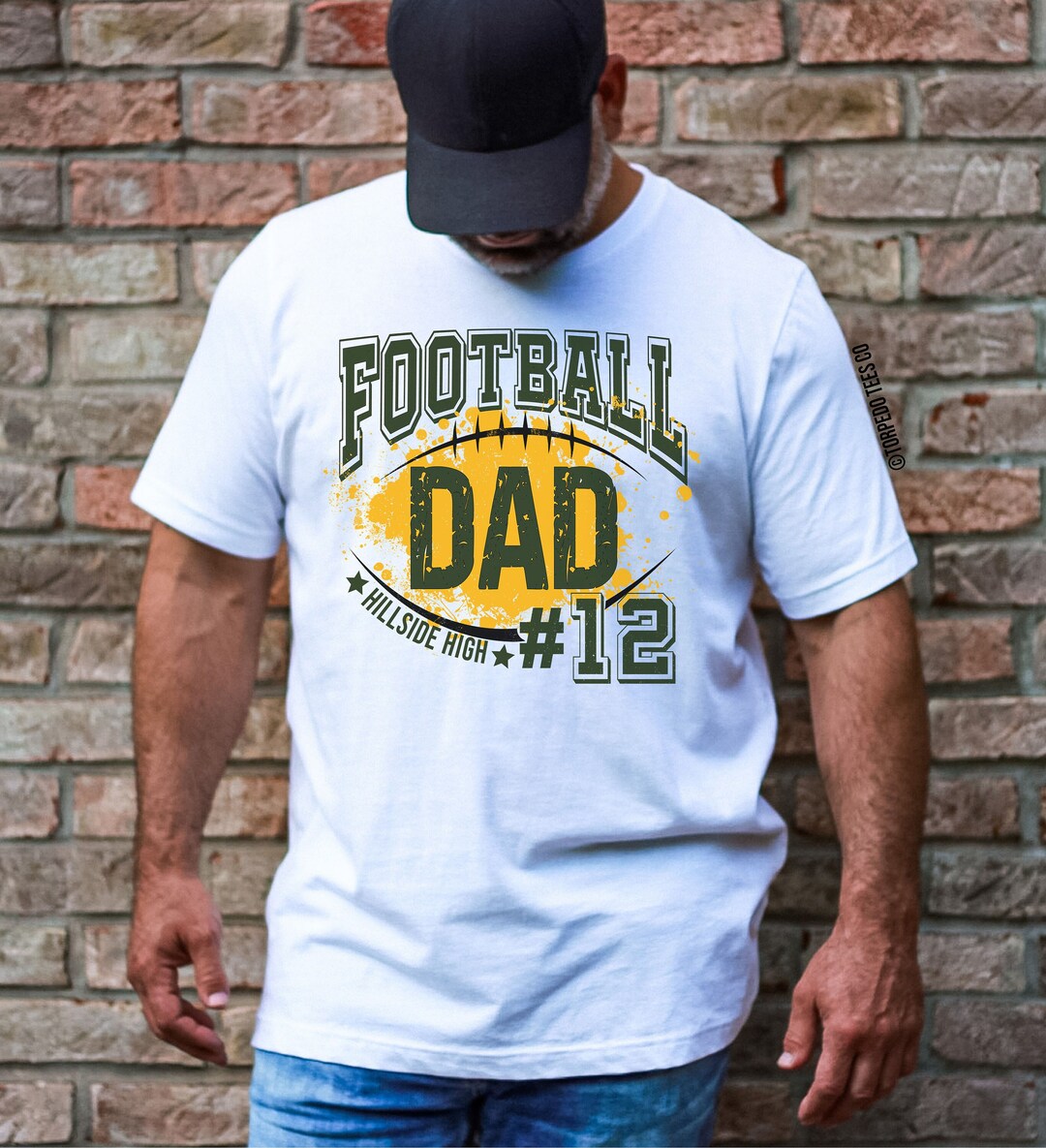 Football Dad Shirt Team Dad T-shirt for Football Dads Team Dad Tee ...