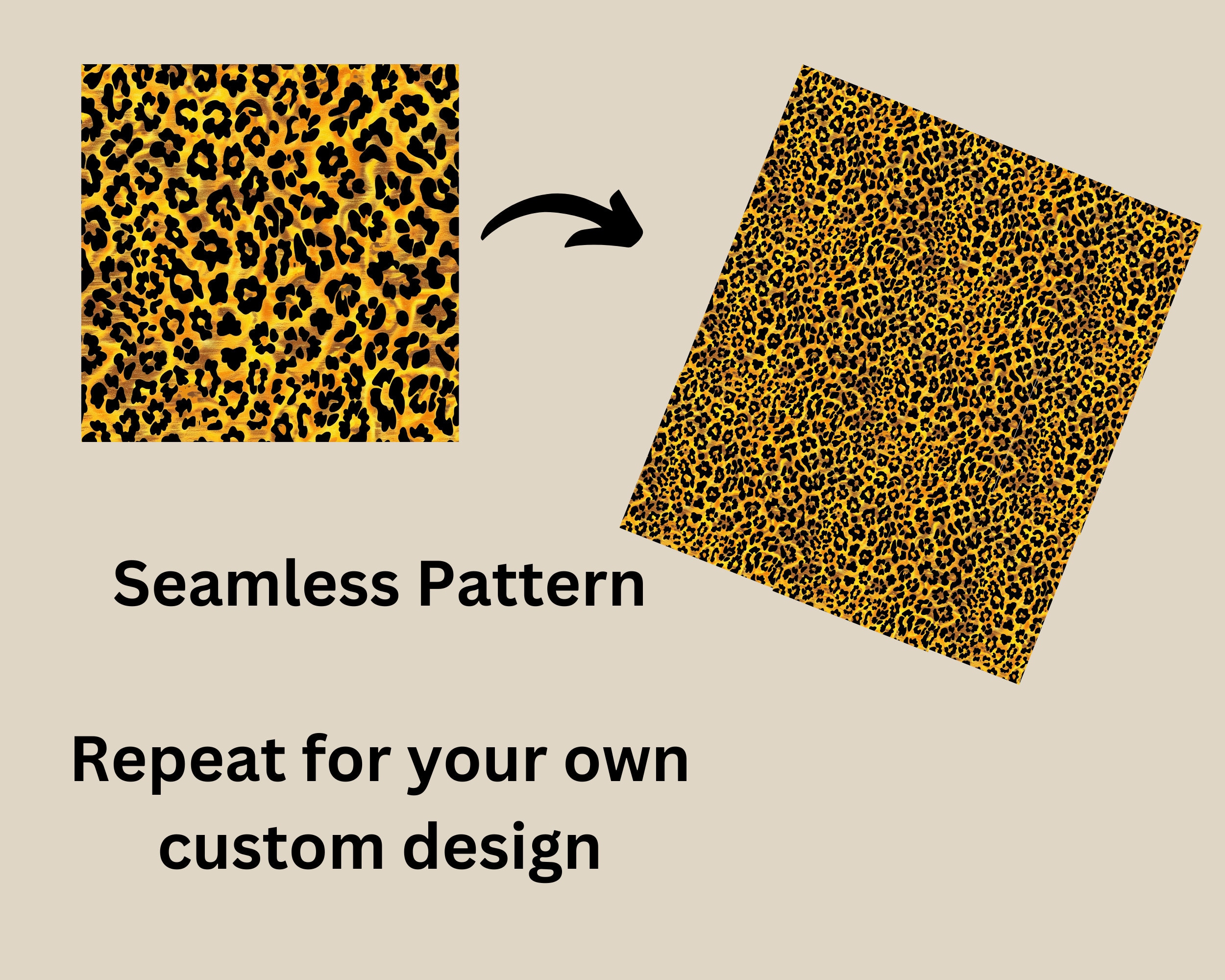 Animal Print Skin Digital Scrapbook Paper Backgrounds-seamless Pattern ...