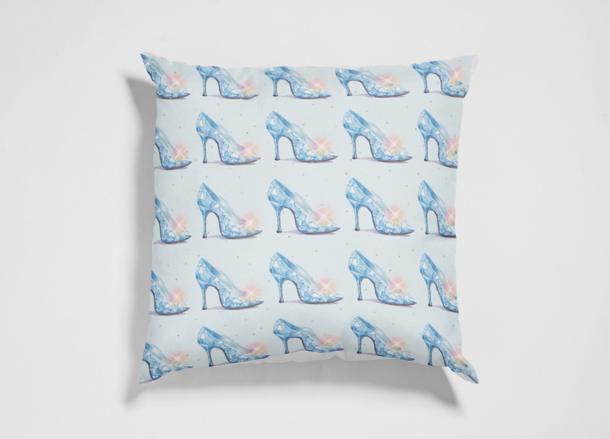 Cinderella Digital Scrapbook Paper Backgrounds-blue and Grey- Instant ...