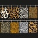 Animal Print Skin Digital Scrapbook Paper Backgrounds-seamless Pattern ...