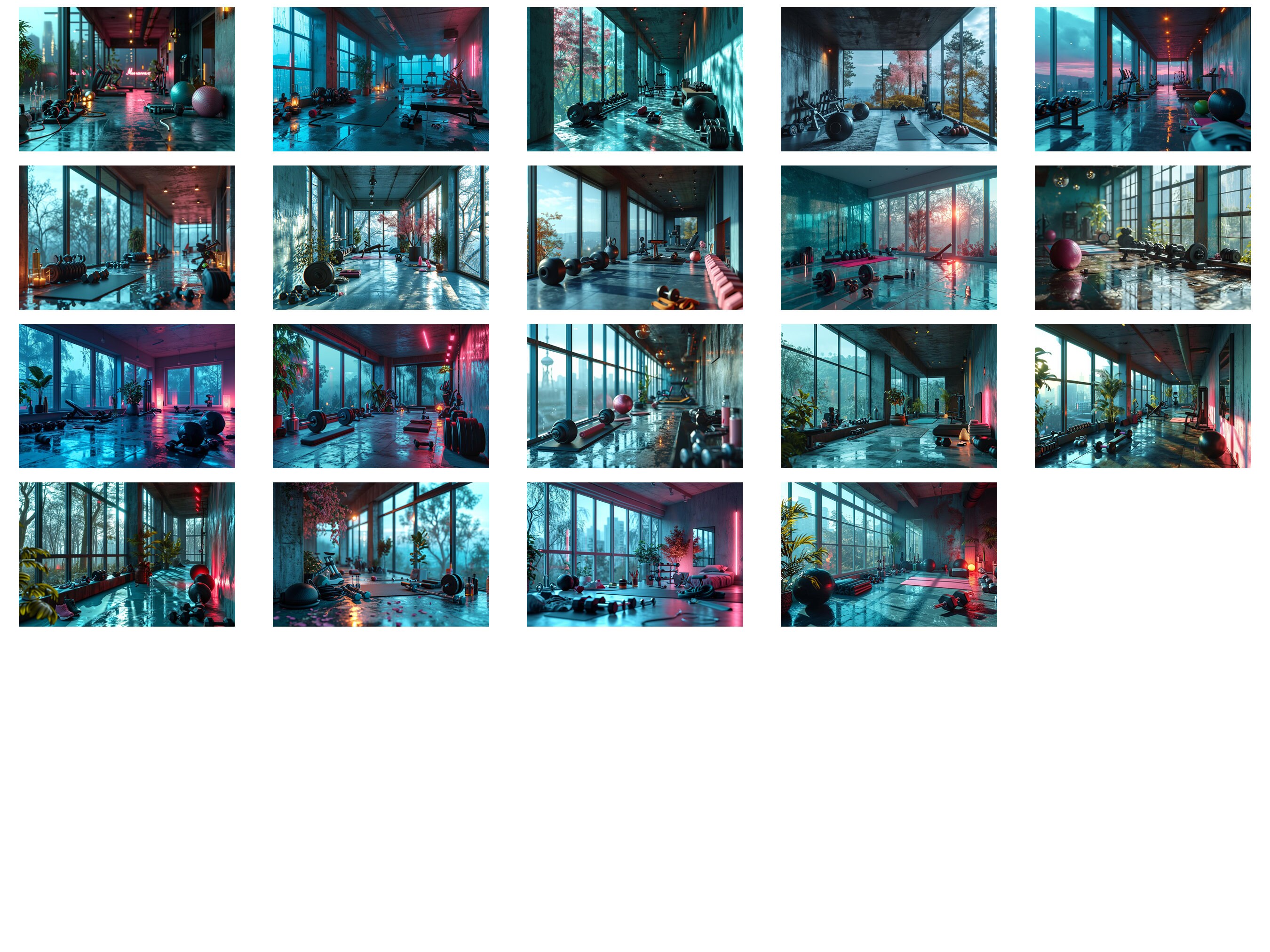 100 Fitness Backdrop Bundle, Photoshop Overlays, Photography, Digital ...