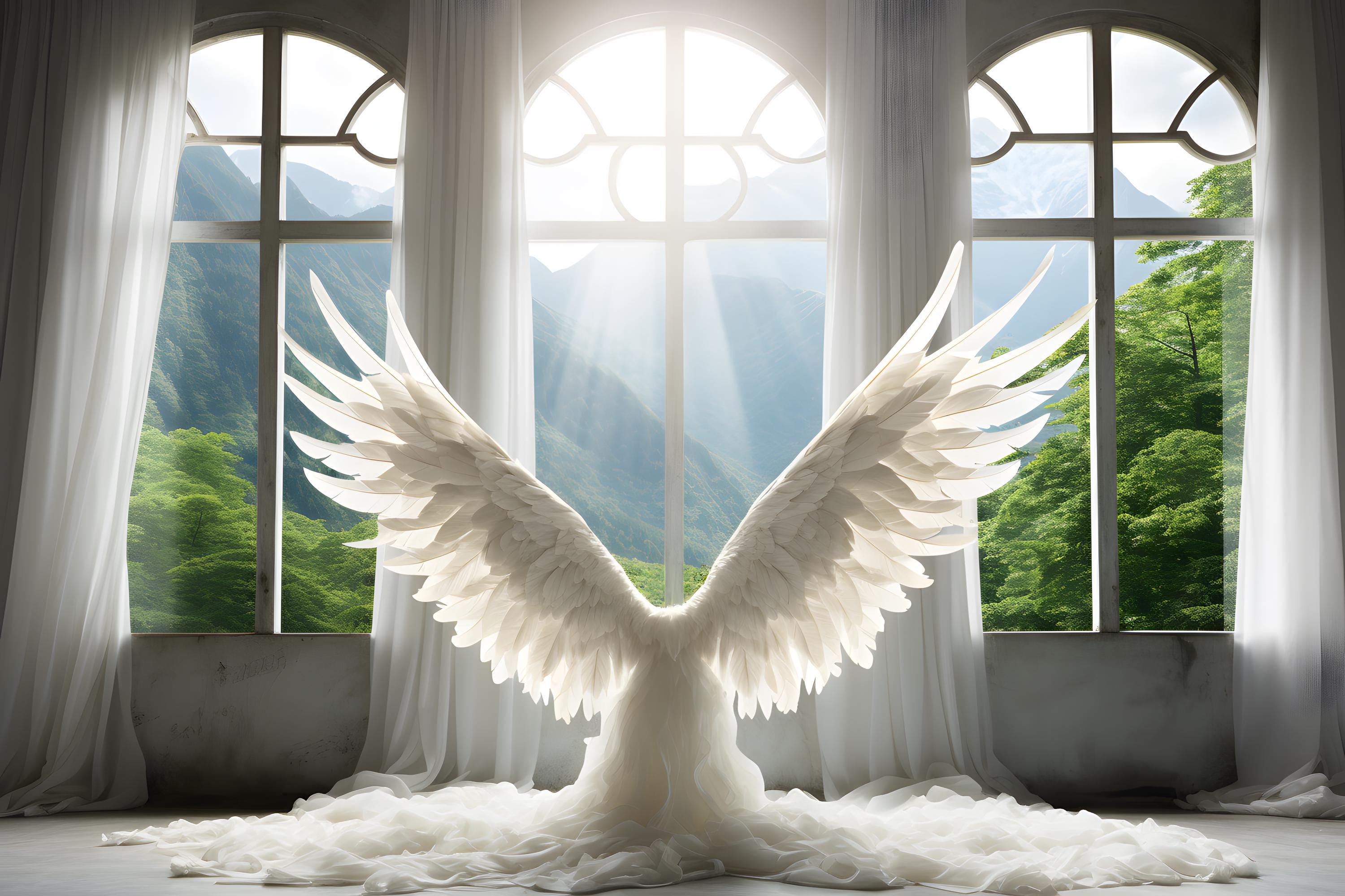 Angel Wings Overlay Bundle: Heavenly Photo Editing Set, Digital ...