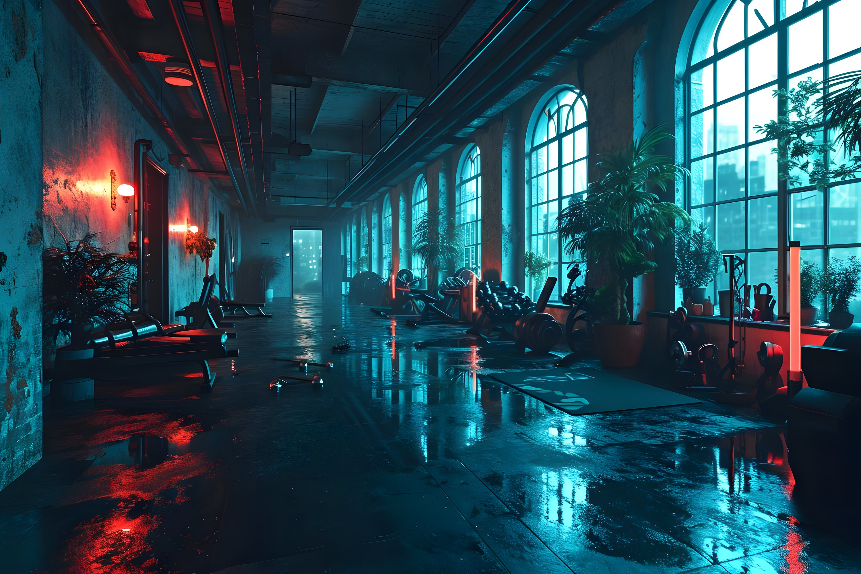 100 Fitness Backdrop Bundle, Photoshop Overlays, Photography, Digital ...