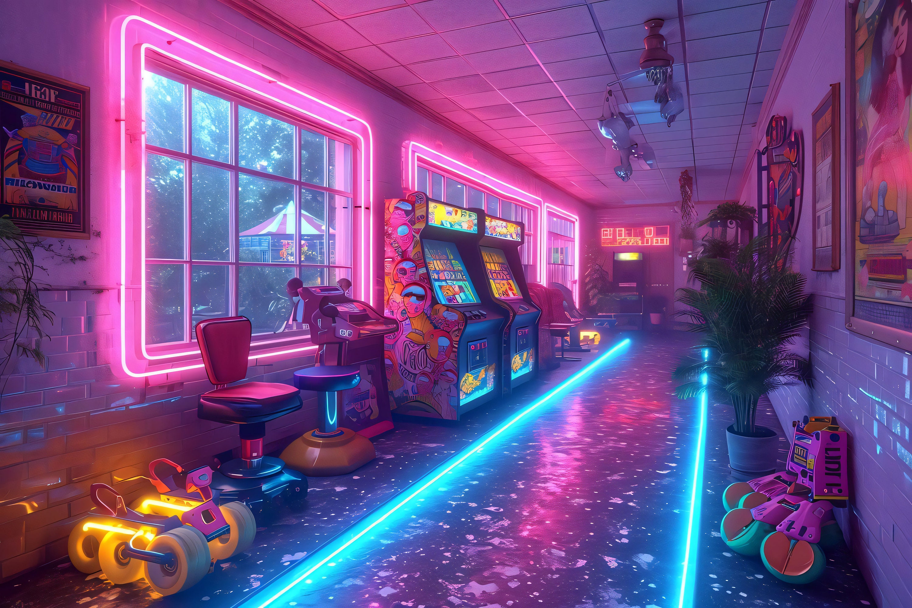 170 80s Style Backdrop Bundle, Photoshop Overlays, Photography Backdrop ...